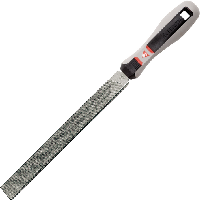 Three-sided flat file with bi-material handle / 4002MB | Bellota