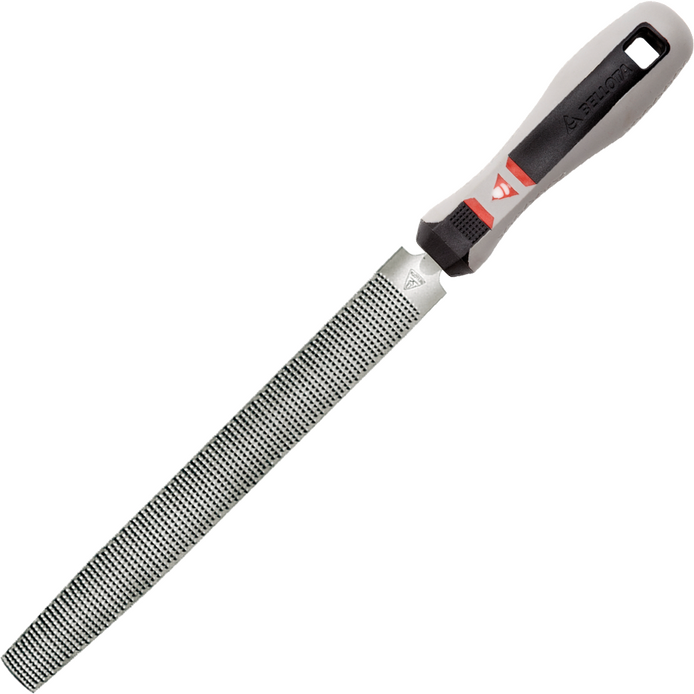 Half rounded rasp for woodworking with bi-material handle / 4102MB ...