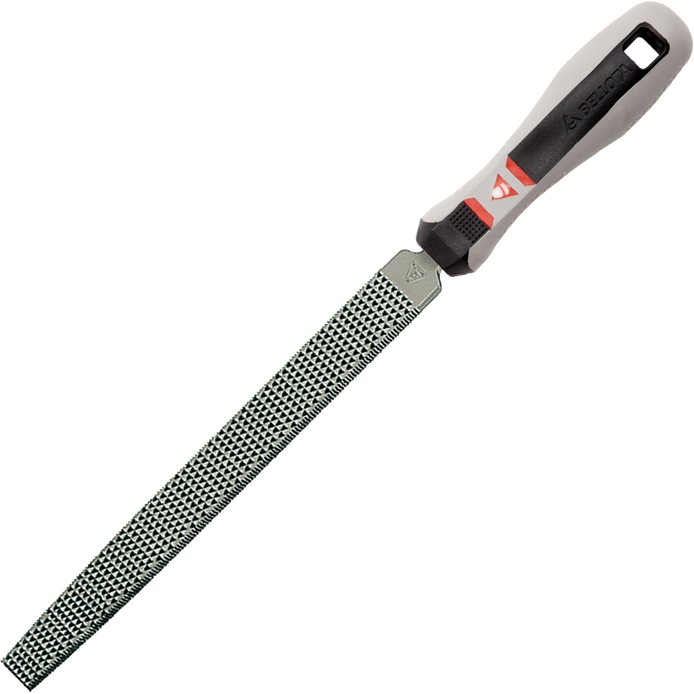 Flat rasp with 4 sides for carpentry with bi-material handle / 4103MB ...