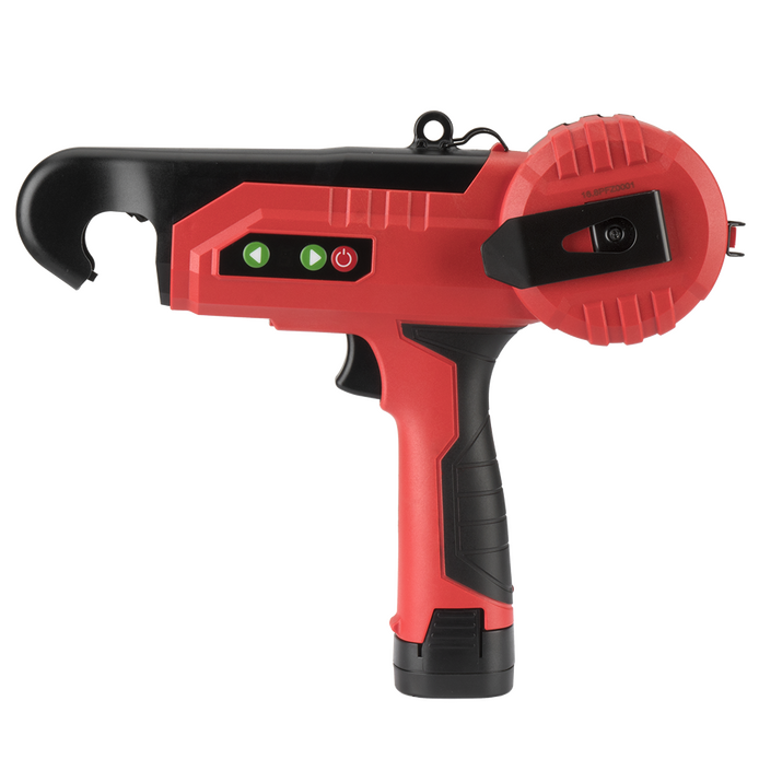 Cordless electric tying machine with lithium-ion battery and 25mm ...
