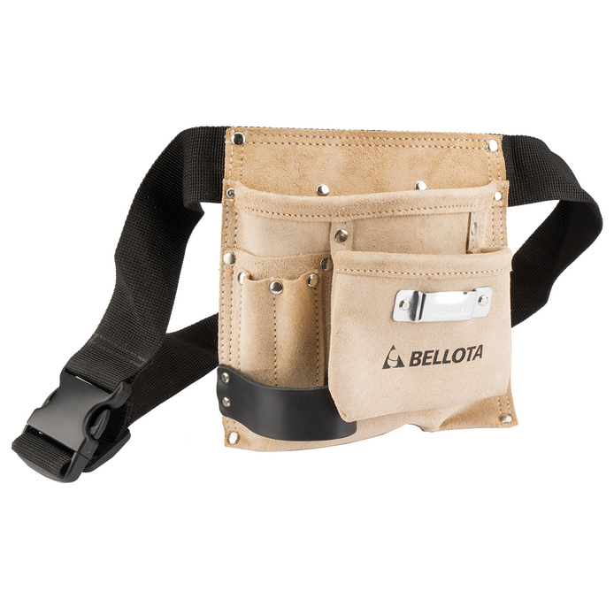Leather tool belt with 3 pockets / PC3BOL | Bellota