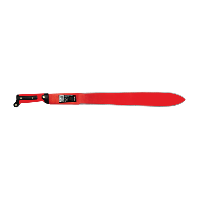 Machete Rojo Doble Bisel con Cacha Bimaterial 31 - Bellota