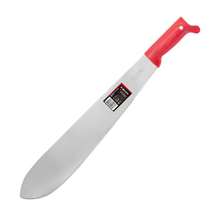 Machete Niquelado con Cacha Sólida Roja 164 - Bellota