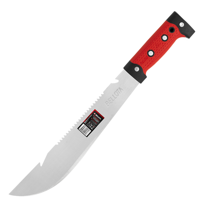 Machete Niquelado con Cacha Bimaterial 465 - Bellota