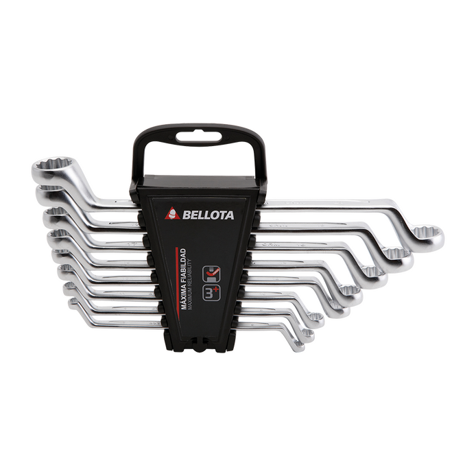 Juego clip de llaves estrella acodadas forjadas en acero CrV para ...