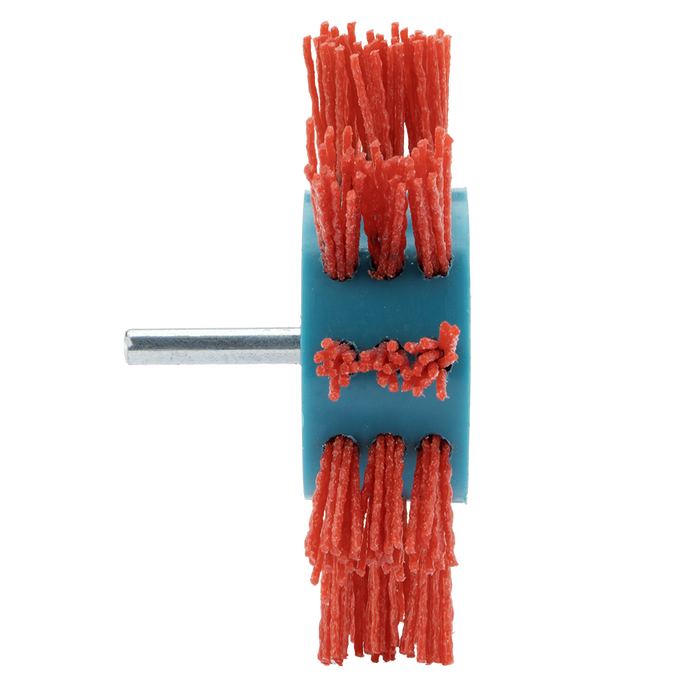 Flap brush with bolt, coarse-grained nylon wire SiC 80 / 50829B | Bellota