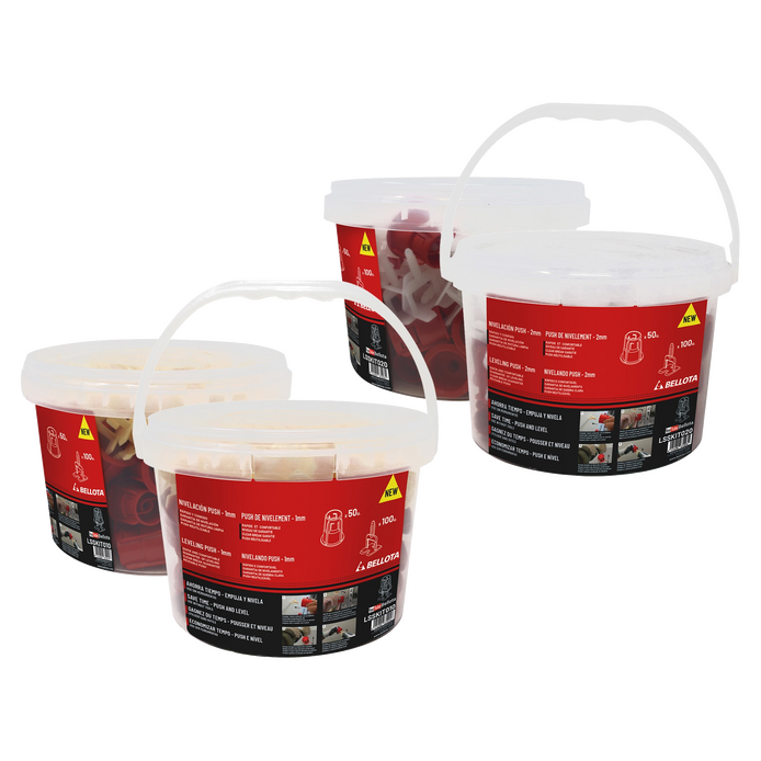 Ceramic levelling kit for Push&Level system / LSSKIT | Bellota