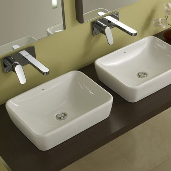 Lavabo Emma Square 50 Cm Con Instalacion Mural Pedestal Semipedestal O ...