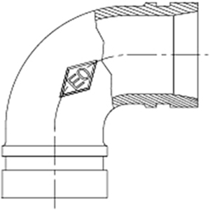 Grooved 90 Standard Elbow 90S | Atusa