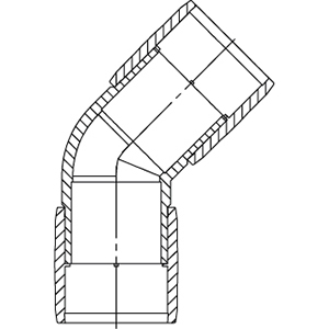 Codo 45 Electrosoldable- ATUSA | Atusa
