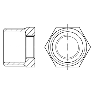 Tuerca Reducida Figura 241 Accesorios Acero Inoxidable | Atusa