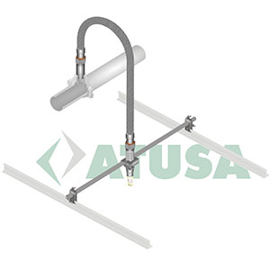 Grooved Steel Braided Hoses Kit 3/4" | Atusa