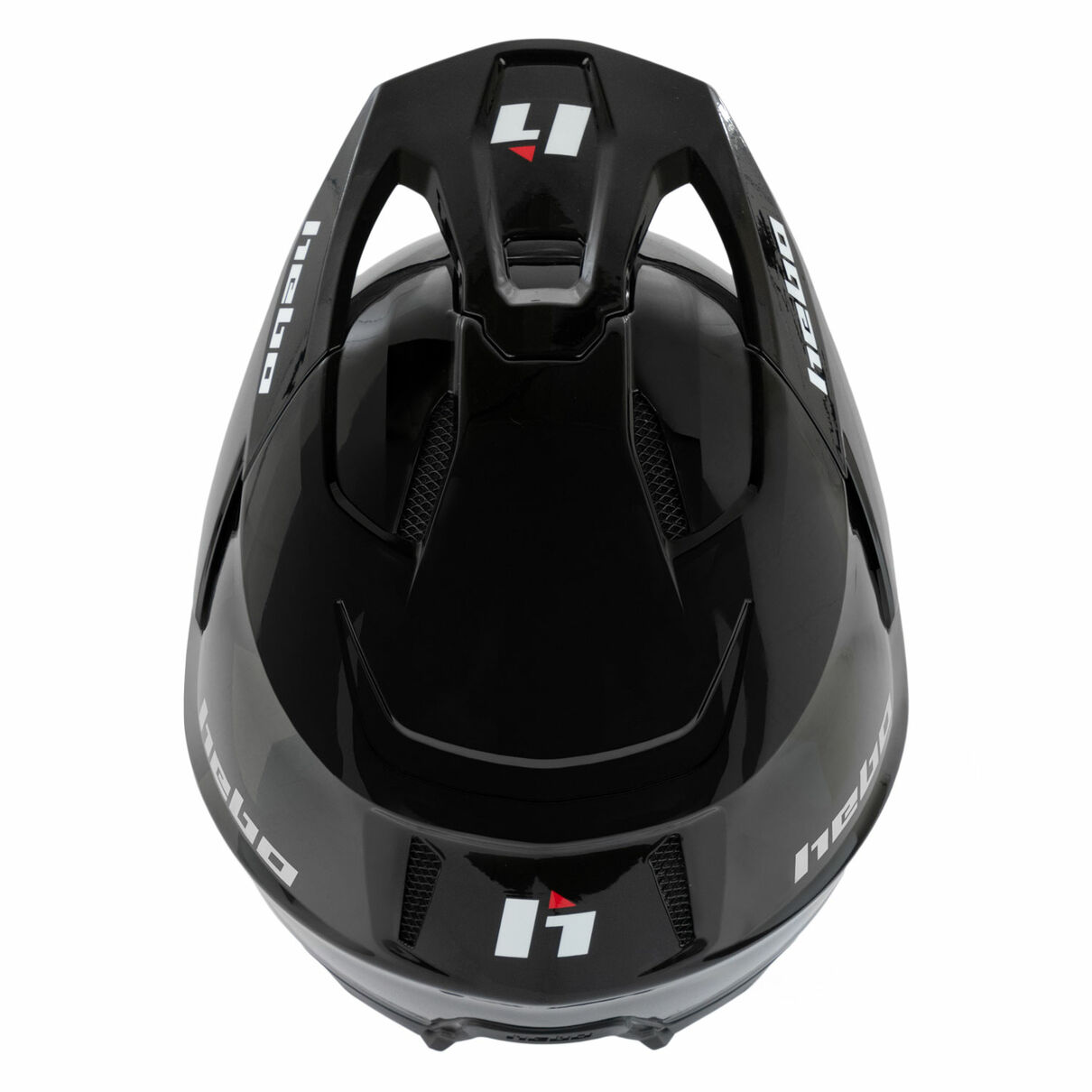 HELMET ZONE PRO MONOCOLOR BLACK – Hebo