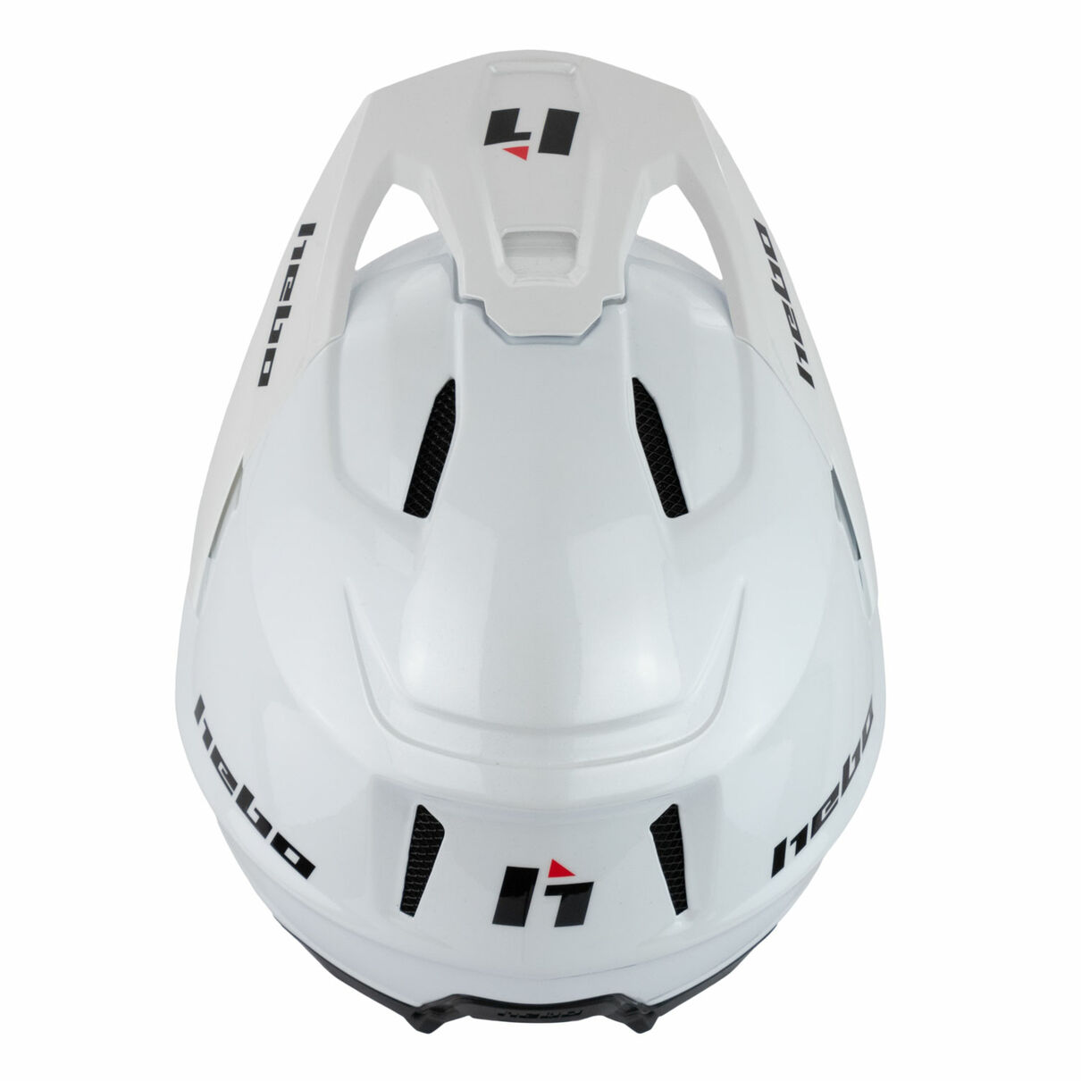 HELMET ZONE PRO MONOCOLOR WHITE – Hebo