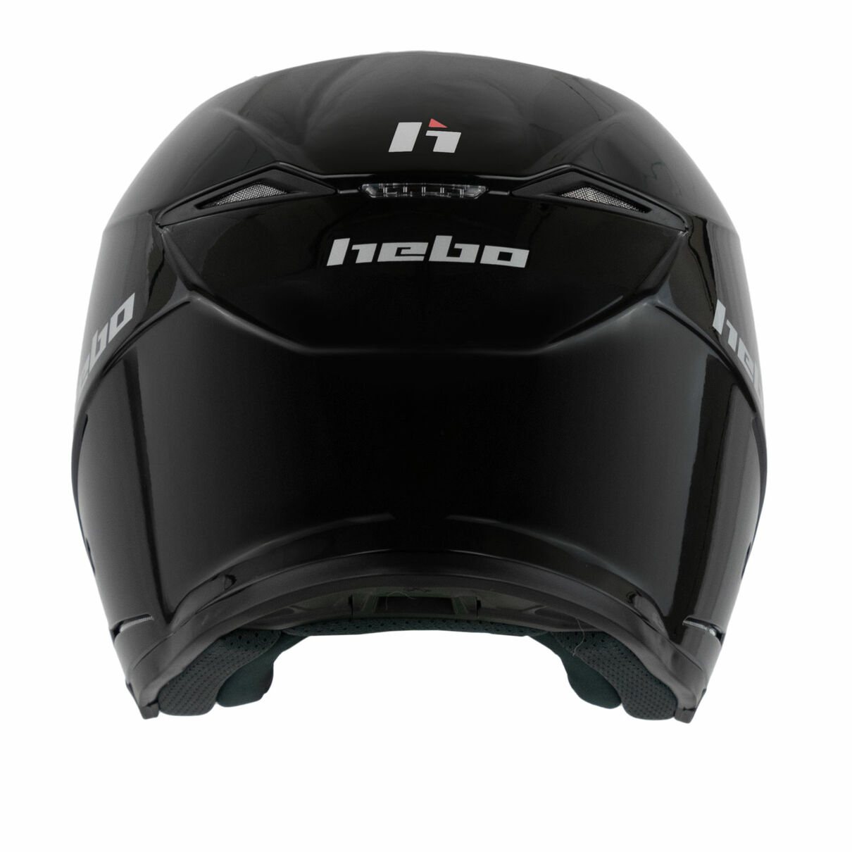HELMET ZONE 5 MONOCOLOR GLOSSY BLACK – Hebo