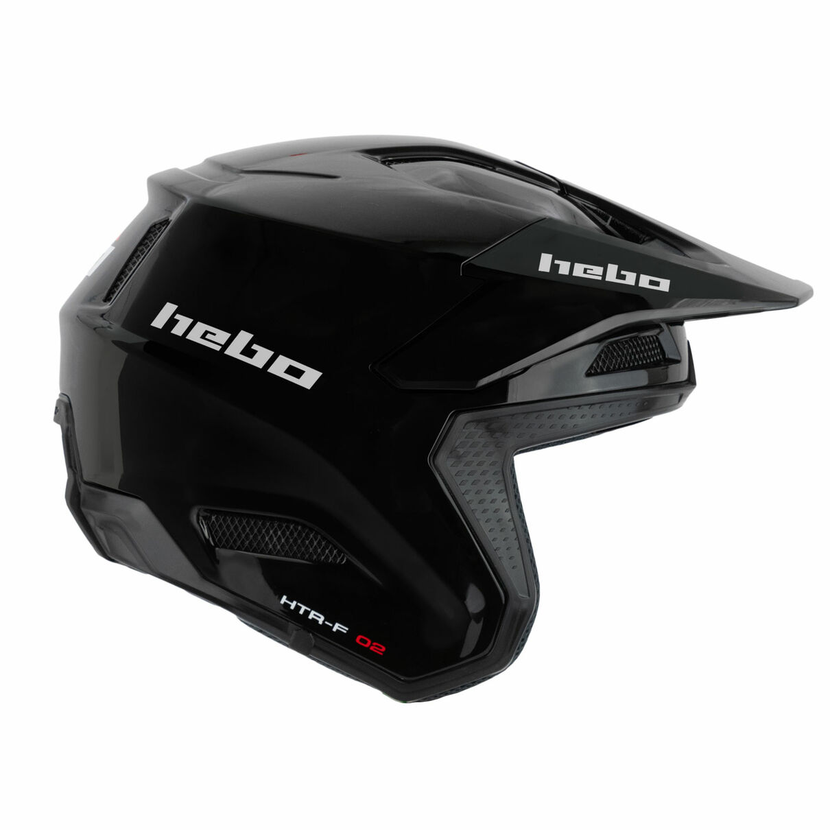 HELMET ZONE PRO MONOCOLOR BLACK – Hebo