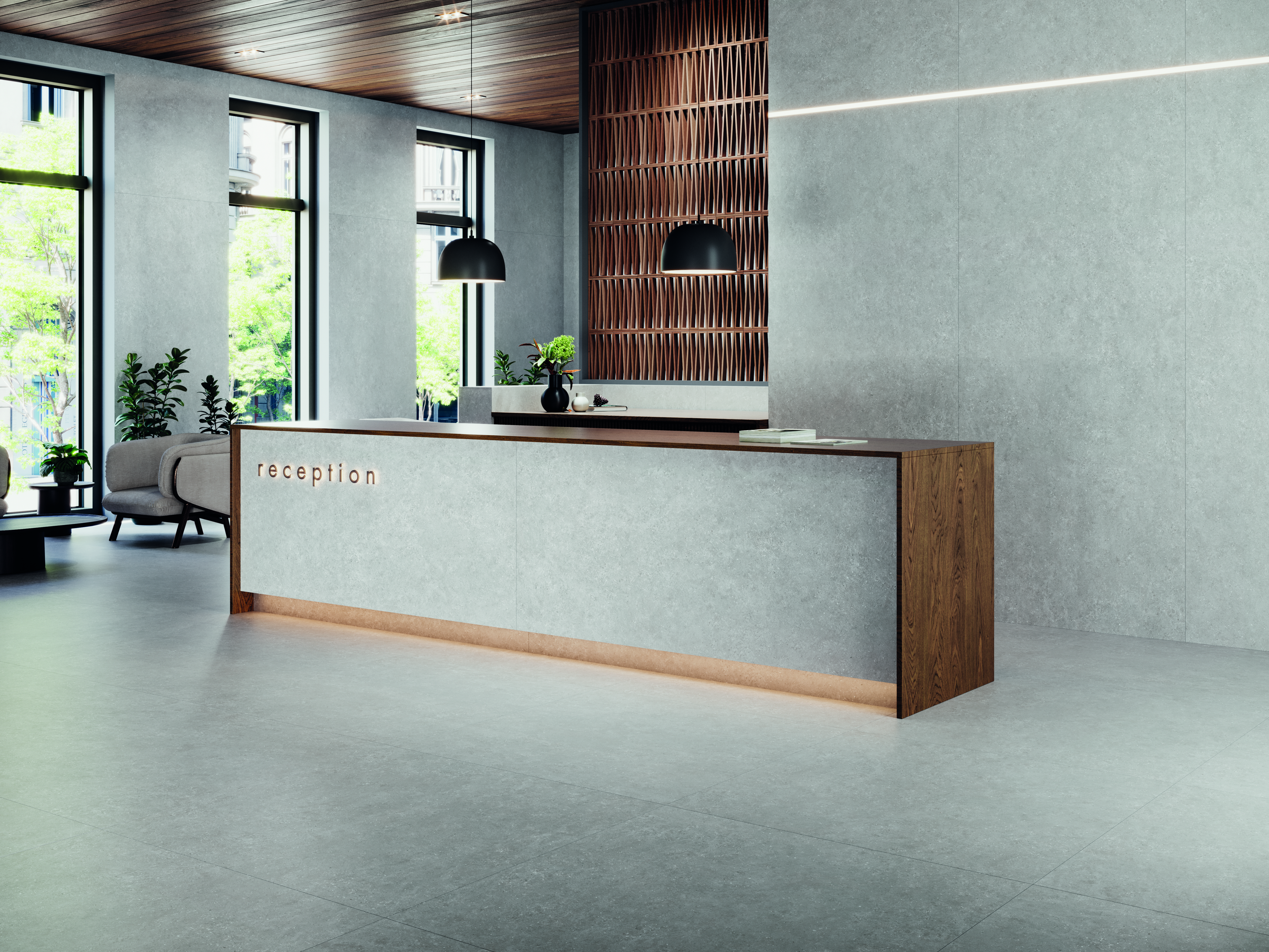 Acron and the elegance of cement | Cifre Cerámica