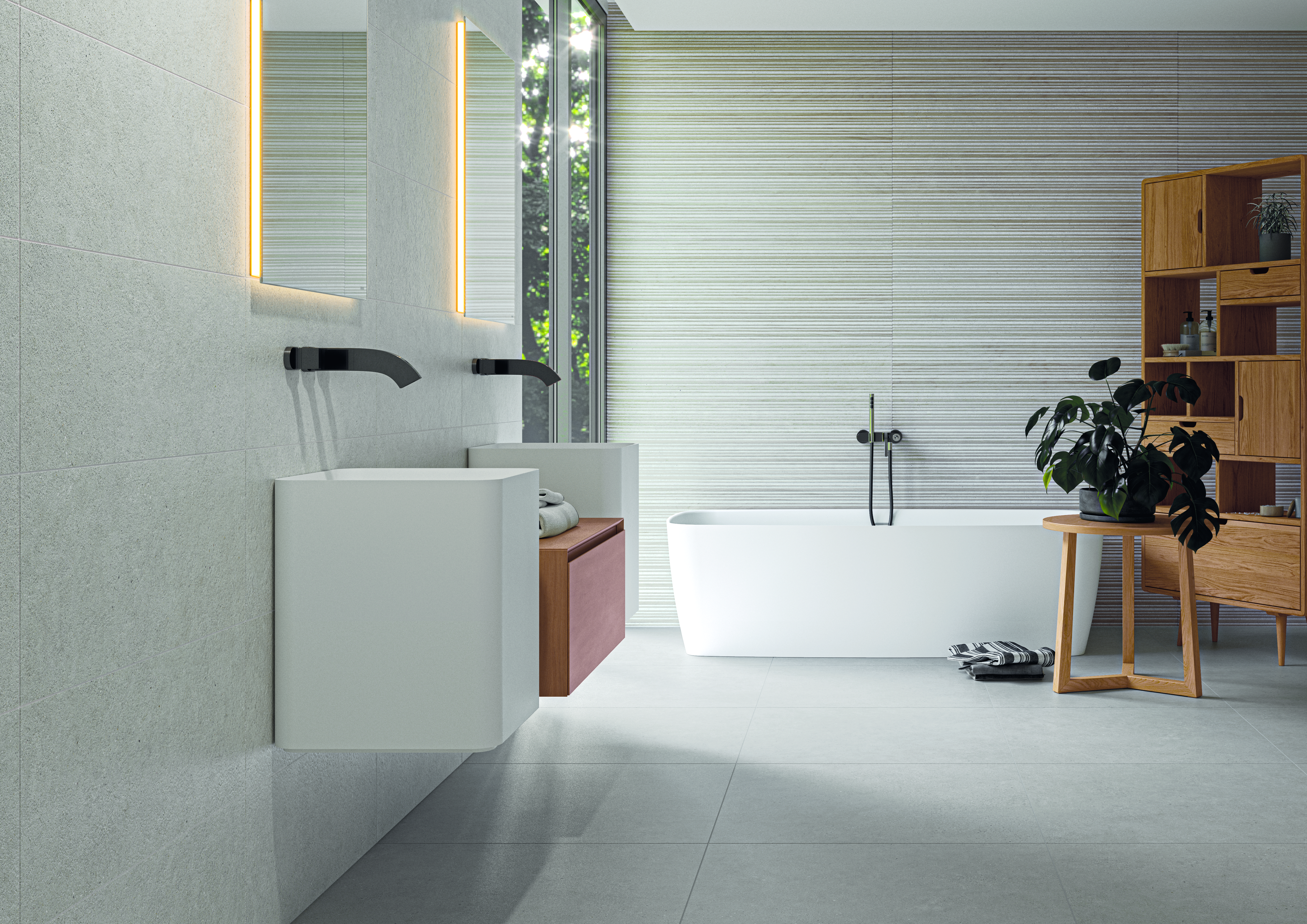 Borneo, decorative cement effect tiles | Cifre Cerámica