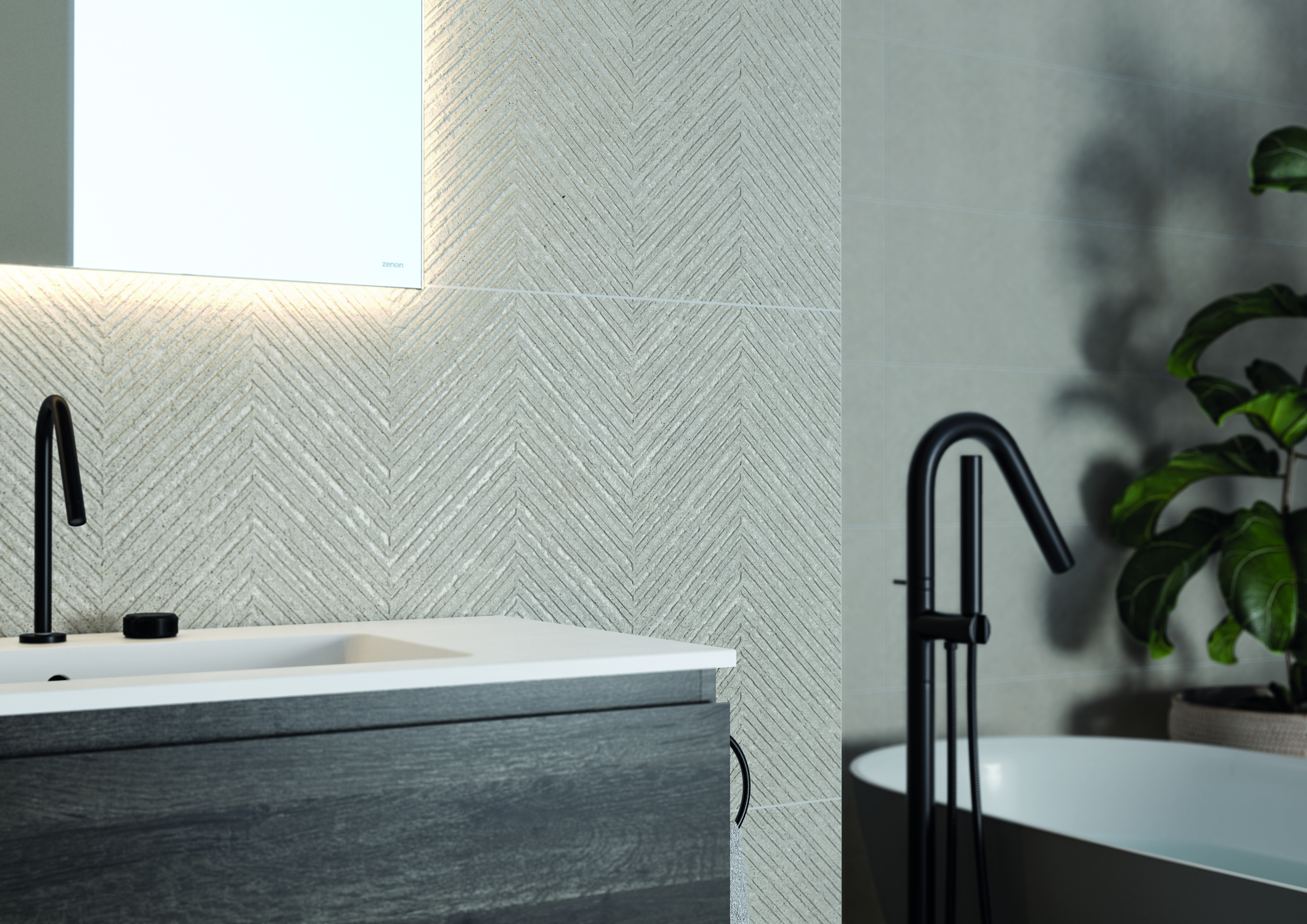 Borneo, decorative cement effect tiles | Cifre Cerámica