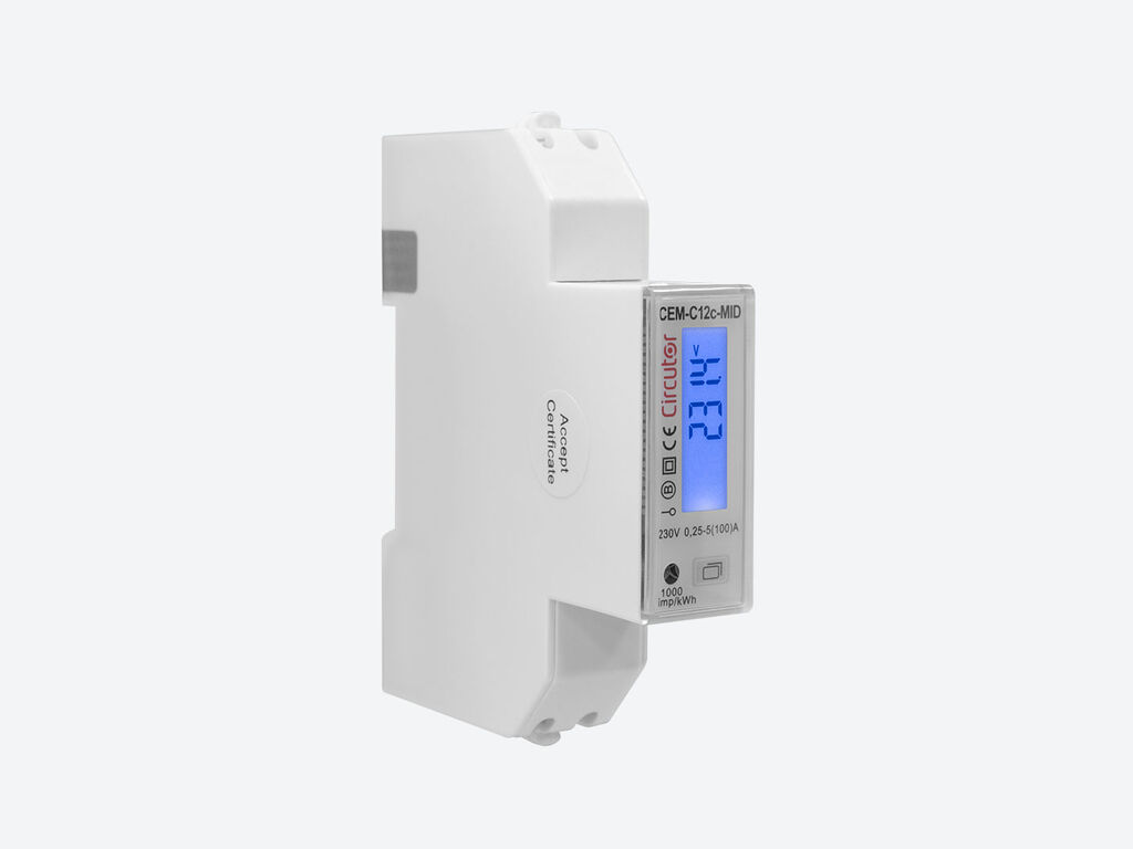 Single-phase energy meter CEM-C12c-MID