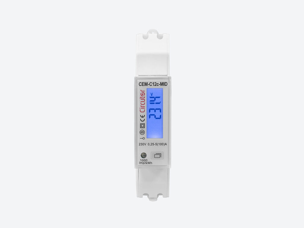 Single-phase energy meter CEM-C12c-MID