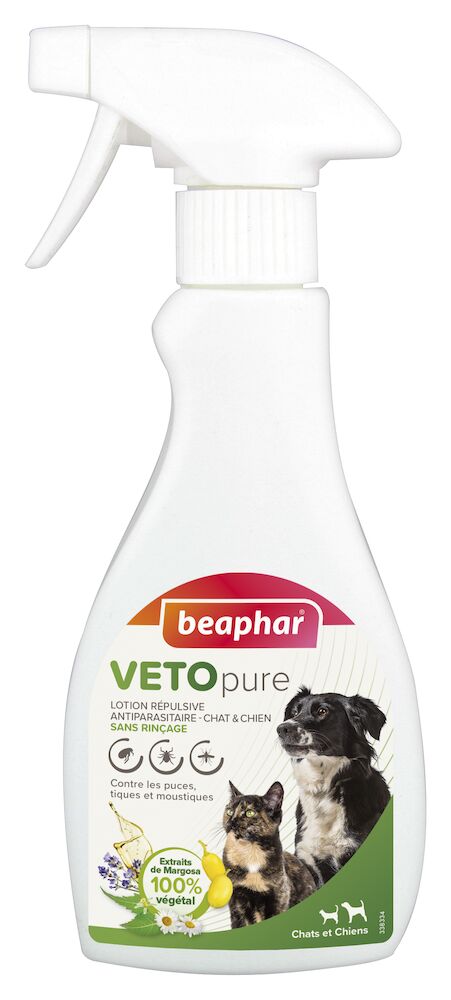 VETOpure, lotion répulsive antiparasitaire - Beaphar