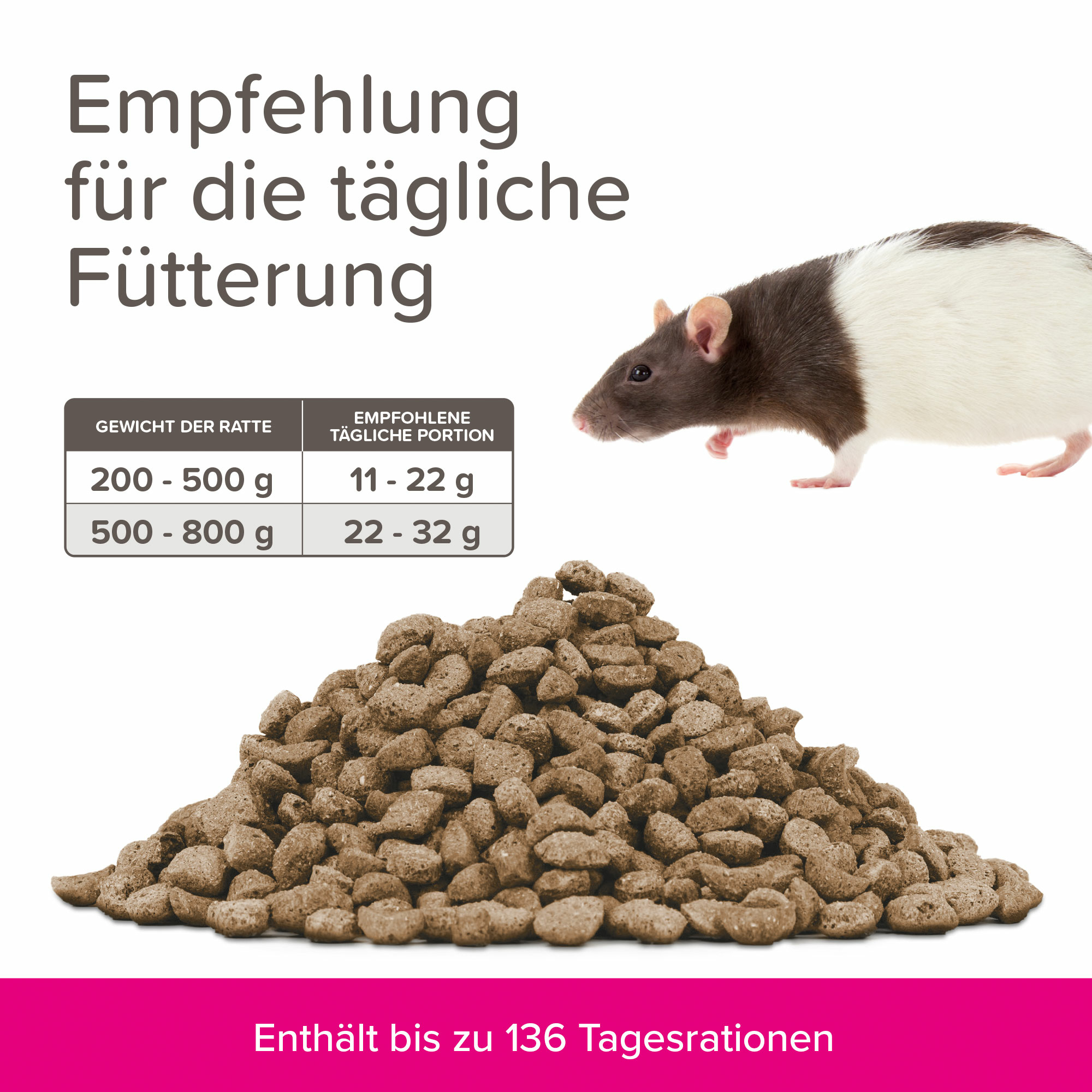 Beaphar Care+ Ratte, 700g - Beaphar