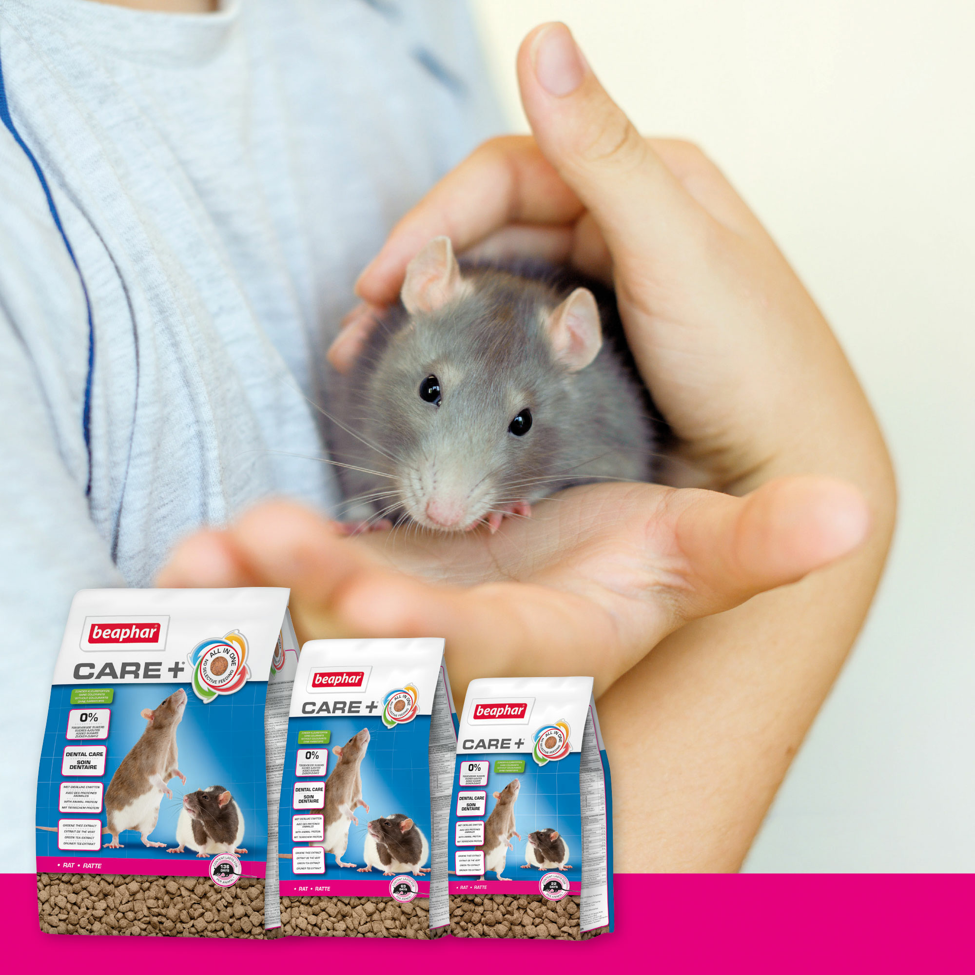 Beaphar Care+ Ratte, 700g - Beaphar