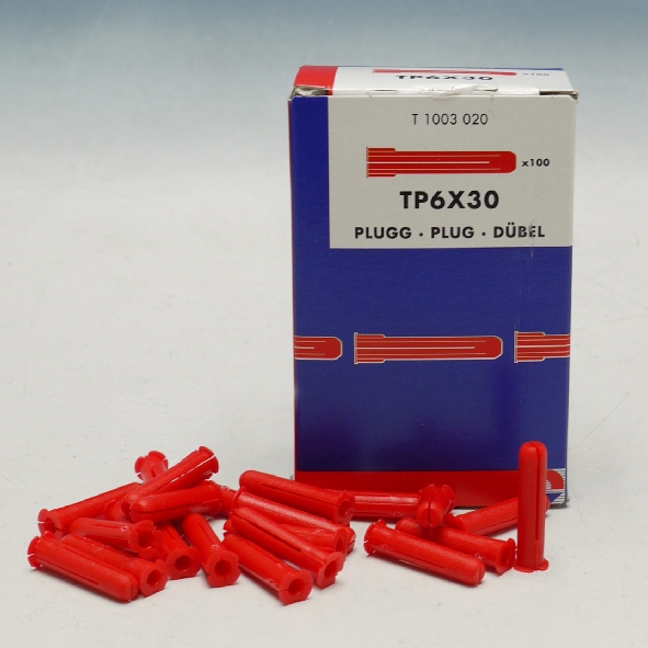 SCHNEIDER TP 6X30 PLUG ROOD kopen? | InstallatieBalie.nl