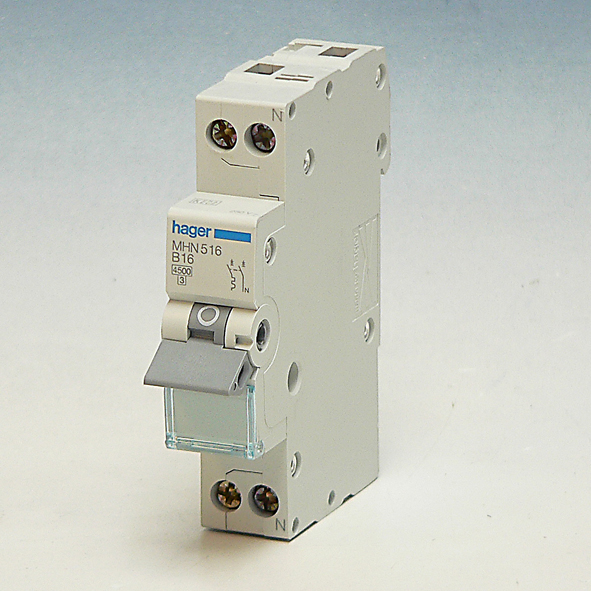 Hager automaat 16A B 2P MHN516 kopen? | Elektroshop.nl