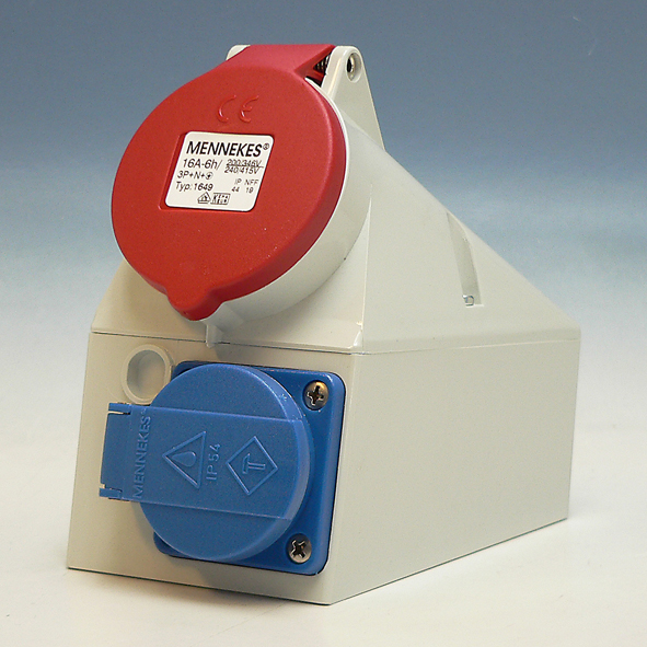 MENNEKES CEE 1649 WCD 16A 5P 400V WCD230V16ATWIN kopen ...