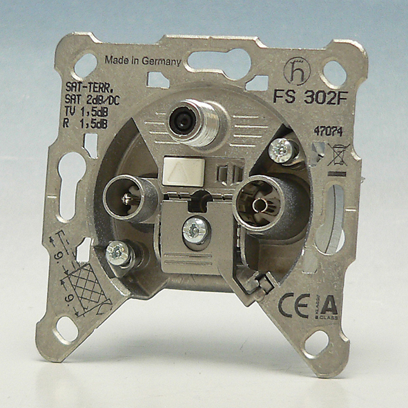 Hirschmann FS302 Schotel - Satelliet aansluitdoos kopen? | Elektroshop.nl