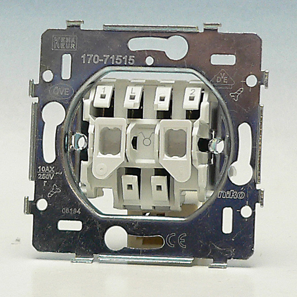 Serieschakelaar inbouw Niko (170-71515) kopen? | Elektroshop.nl