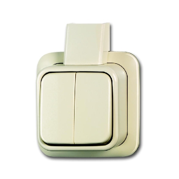 Busch Jaeger opbouw serieschakelaar creme (2CKA001042A1011) kopen ...