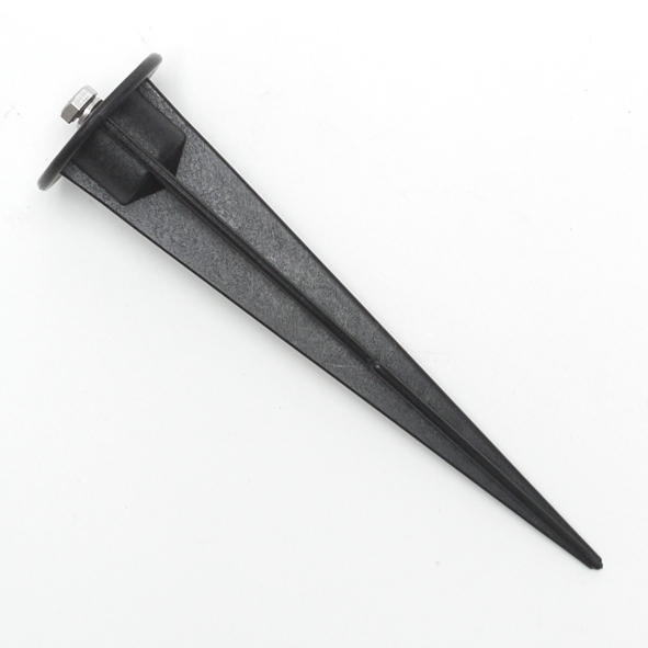 Grondpin kunststof zwart 17,5 cm kopen? | Elektroshop.nl