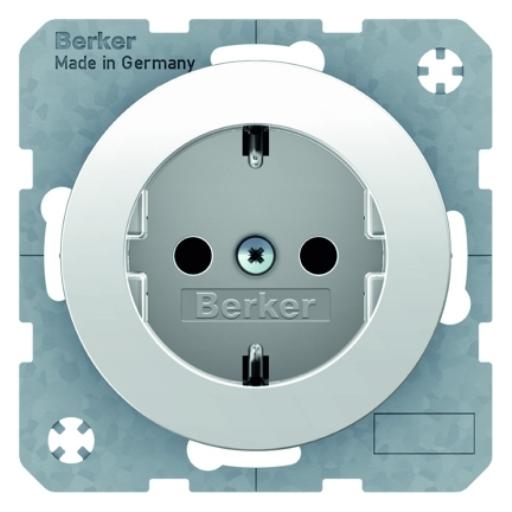 Berker wandcontactdoos randaarde steekcontacten R1-R3 wit (47432089 ...