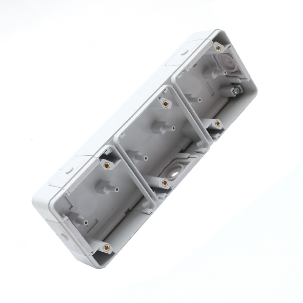 Jung Opbouwbehuizing IP44 horizontaal 3v 5x inv WG8 (830) kopen ...