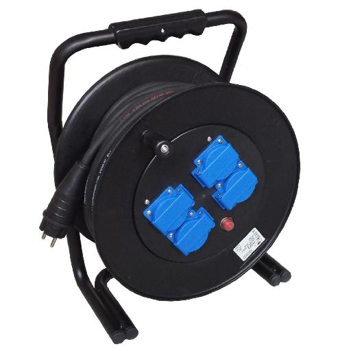 KERAF K310005 KABELHASPEL K310 33M 4XSCHUKO kopen? | InstallatieBalie.nl