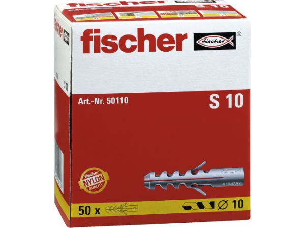 Fischer Plug nylon 10mm S10 kopen? | InstallatieBalie.nl