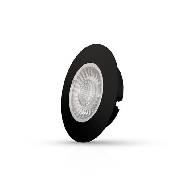 Interlight LED-spot Cabiled dimbaar 4W 2700K IP44 zwart kopen ...