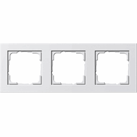 Gira E2 afdekraam 3-voudig zuiverwit mat (021322) kopen? | Elektroshop.nl