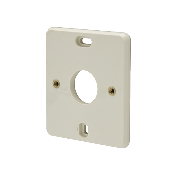 Montageplaat Perilex incl. gat crème PWPPMG kopen? | InstallatieBalie.nl