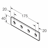 Legrand Sb509 Bevestigingsstrip 4-Gats Thvz kopen? | InstallatieBalie.nl