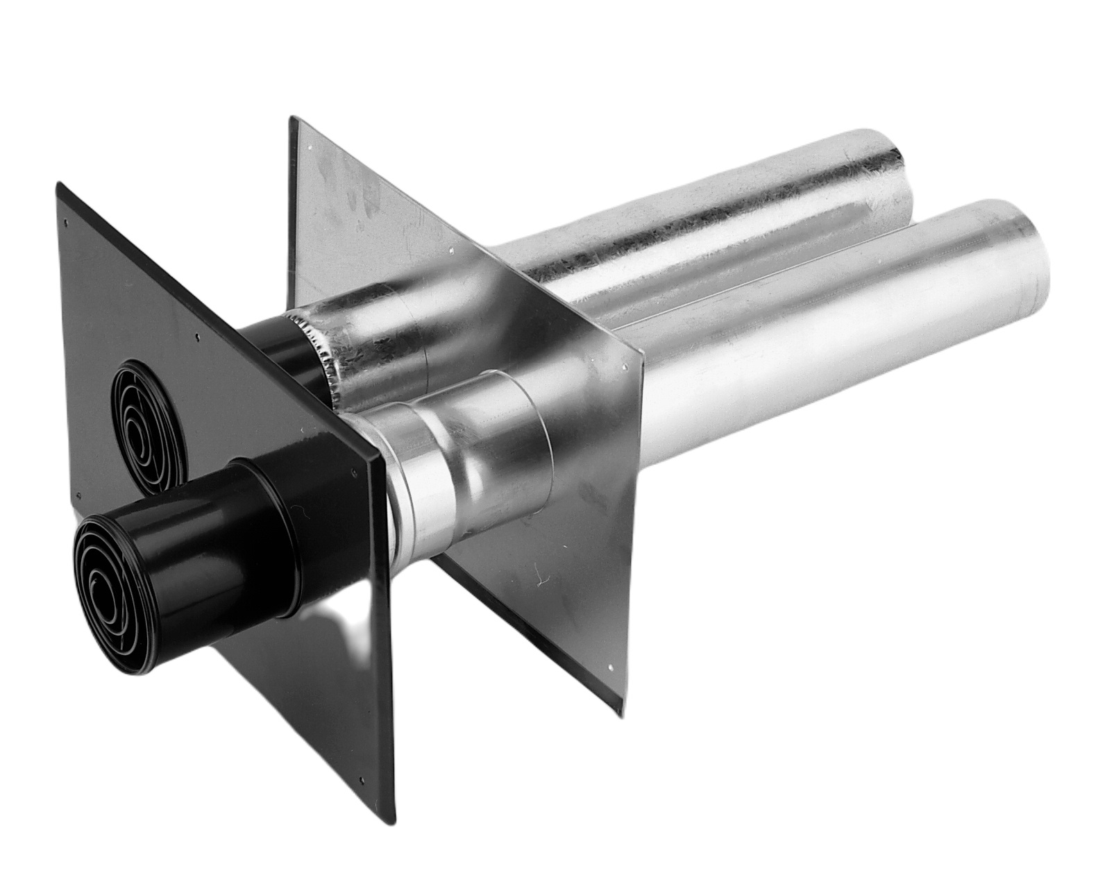 BURGERHOUT Geveldoorvoer dubbelpijps AL 80-80 600mm kopen ...
