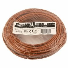 VD draad 20M bruin 2,5mm² kopen? | Elektroshop.nl