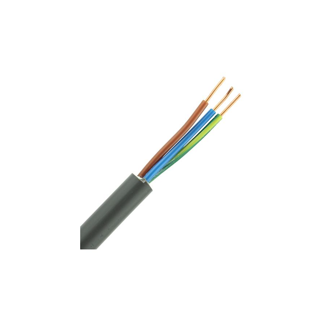 XMvK grondkabel 3 x 2,5 mm voor boven de grond kopen? | 50 meter - 17192