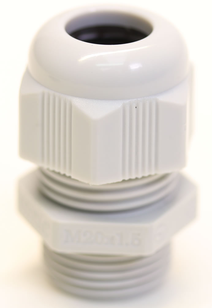 Wartel M32 x 1,5 lange tap 15mm Ø 18-25mm polyamide IP68 Ortac kopen ...