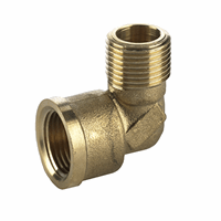 Bpe knie messing 1" bi. x bu. nr.92 kopen? | InstallatieBalie.nl