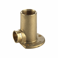 Bpe messing soldeer muurplaat bi. 15 x 1/2" bi. hoog g/k kopen ...