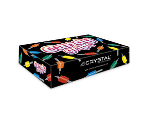 Crystal - Candy Grips - 25 mm - Round Tip - 20er Box | Tattooland
